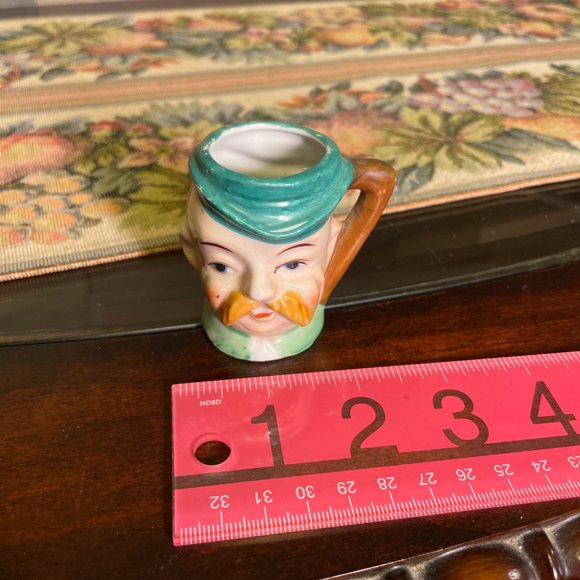 Toby | Kitchen | Hand Painted Character Mug Creamer Colonial Man Face ...